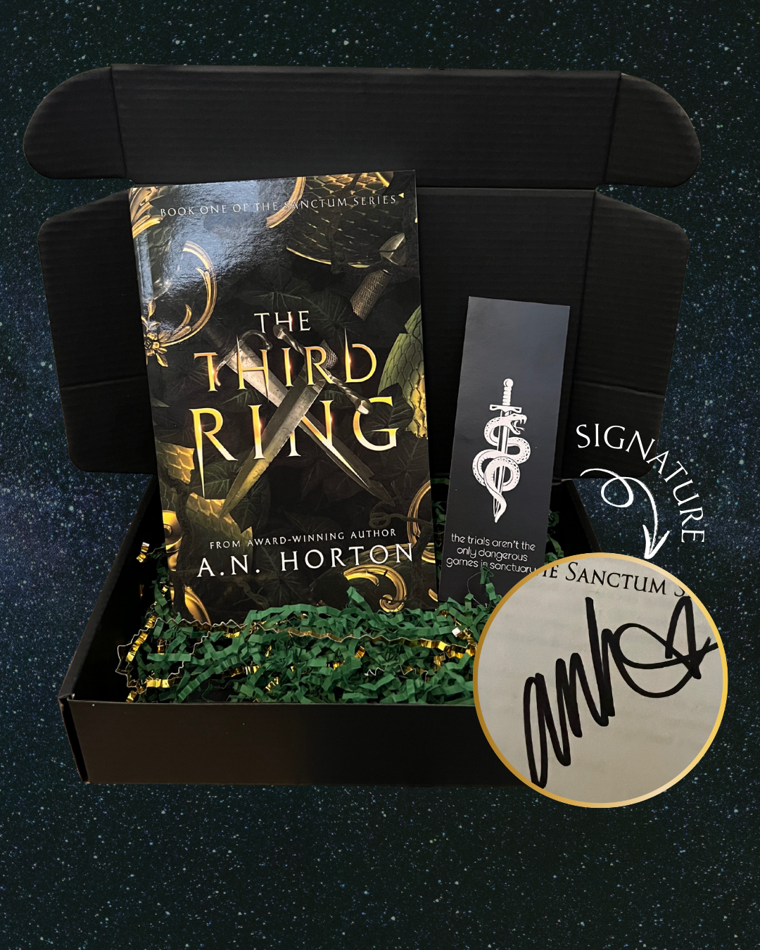 Signed Copies – Author A. N. Horton